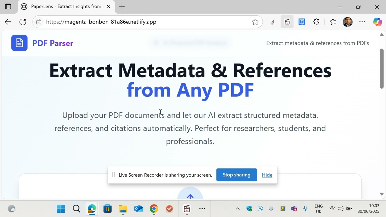 PDF Insight AI  - Bolthackathondev