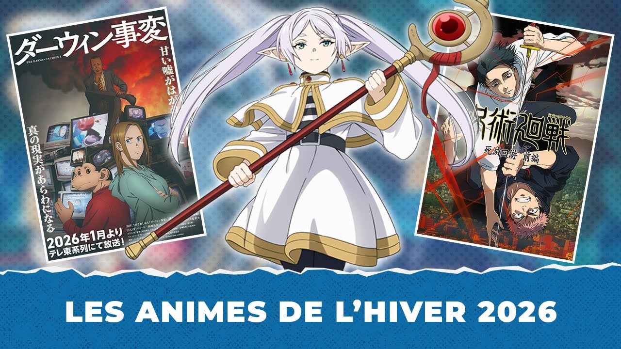 ANIMES DE L'HIVER 2026 - Présentation des nouvelles séries