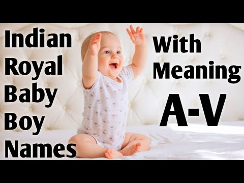 Baby Boy Indian Royal Names With Meaning 2021/Baby boy Unique names@kindergarden4176