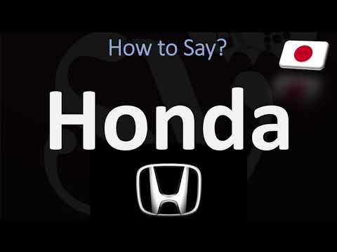 How to Pronounce Honda? (CORRECTLY)