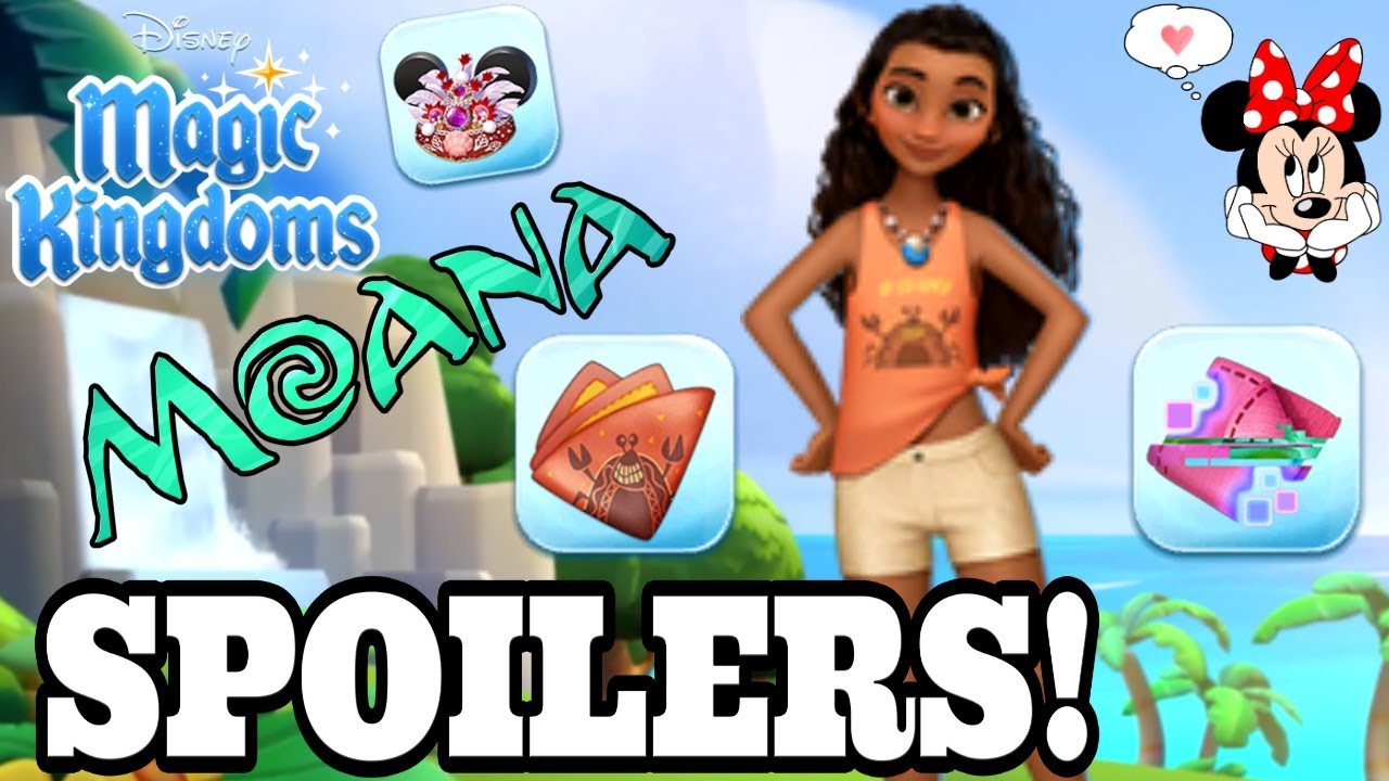 MOANA SPOILERS! COMFY PRINCESS COSTUME + MORE! Disney Magic Kingdoms | Gameplay Walkthrough Ep.464