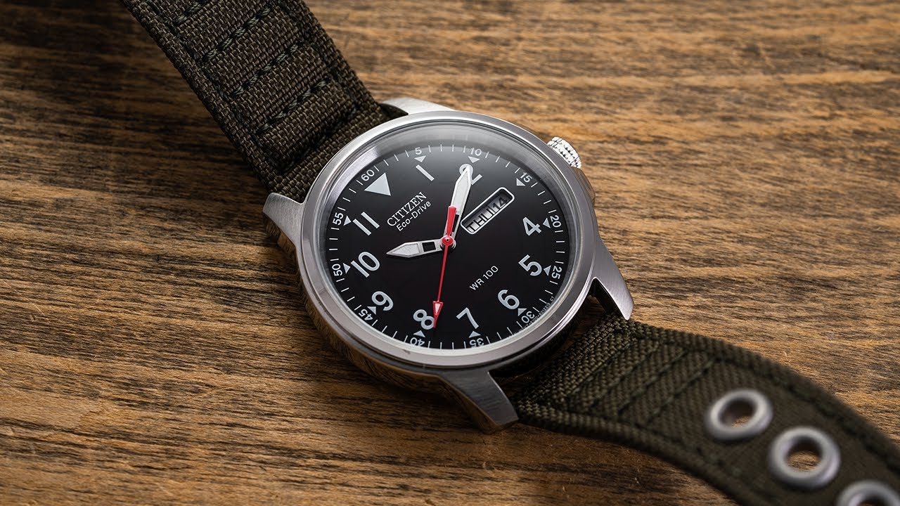 A No Nonsense Field Watch Under $200 - Citizen Chandler 37mm