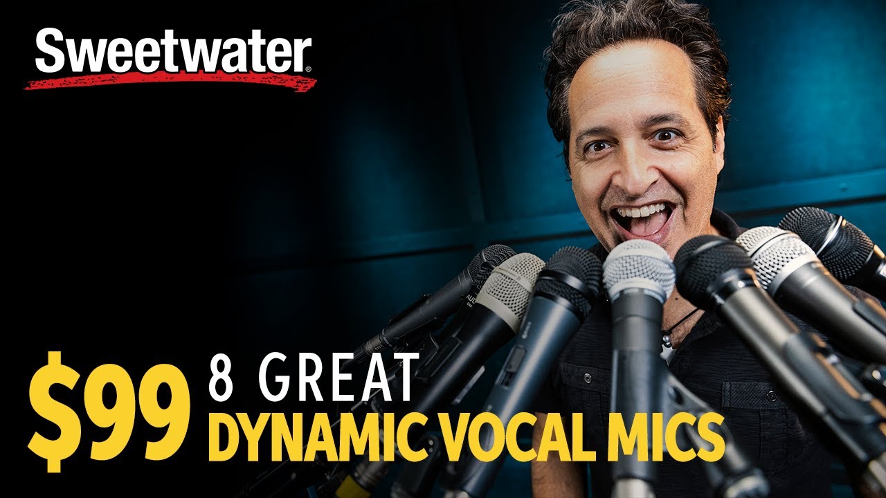 8 Great $99 Dynamic Vocal Mics