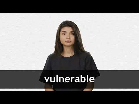 VULNERABLE definition and meaning | Collins English Dictionary