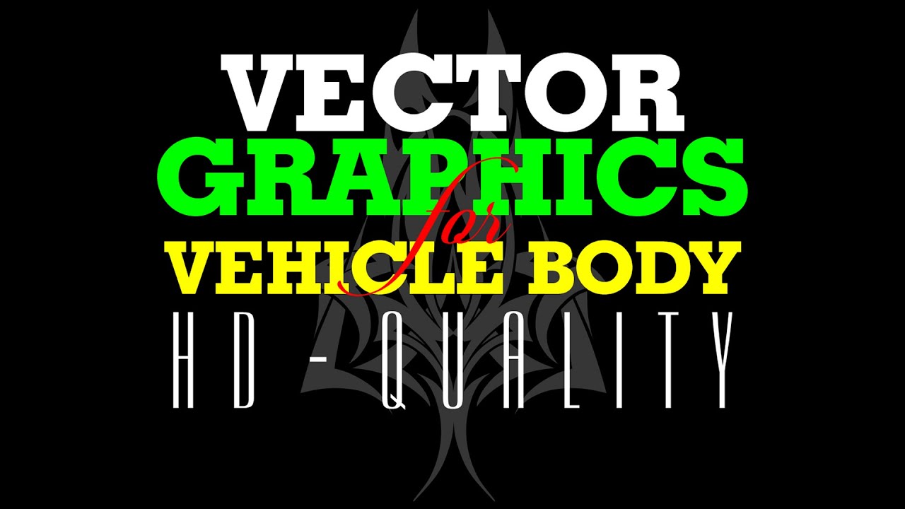 VECTOR GRAPHICS FOR VEHICLE BODY