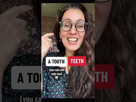 TOOTH ???? TEETH ????
