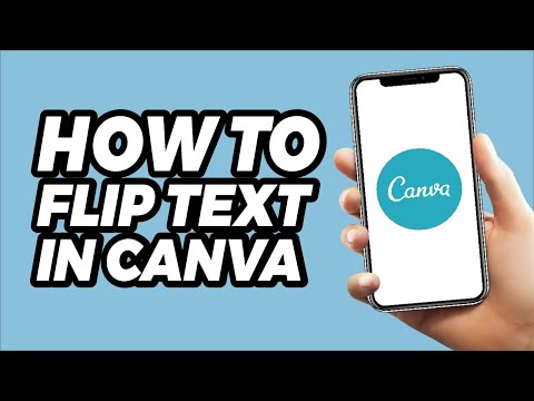 How To Flip Text In Canva (2023)