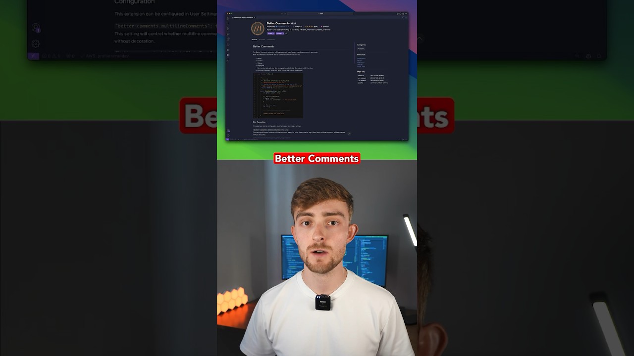 4 Awesome Visual Studio Code Extensions! 💻 #programming #coding