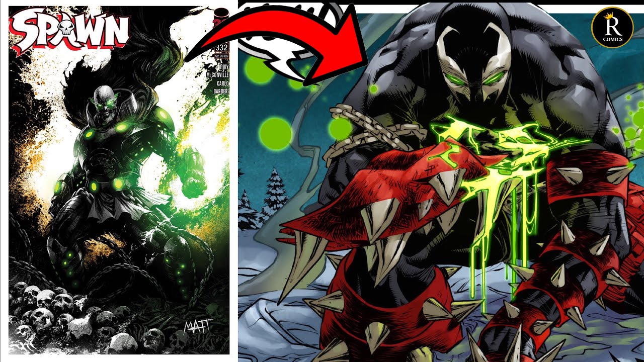 Spawn Vs Cogliostro (SINN) & It's BRUTAL! PLOT TWIST Though! Spawn Issue 332 Review