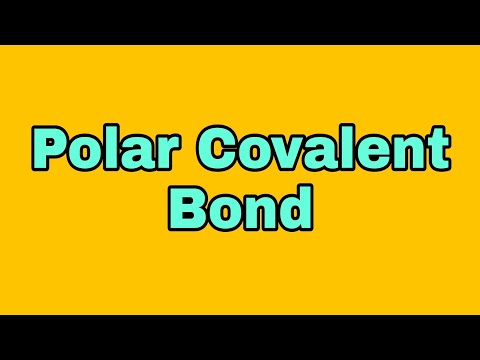 Polar Covalent Bond | Covalent Bond | #shorts