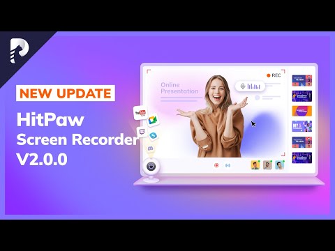 [New Update] HitPaw Screen Recorder V2.0.0 - Cutting-Edge Screen Recorder & Streaming Software