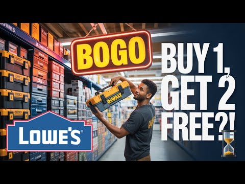INSANE BOGO Tool Deals at Lowe’s! Buy 1, Get 2 FREE?!