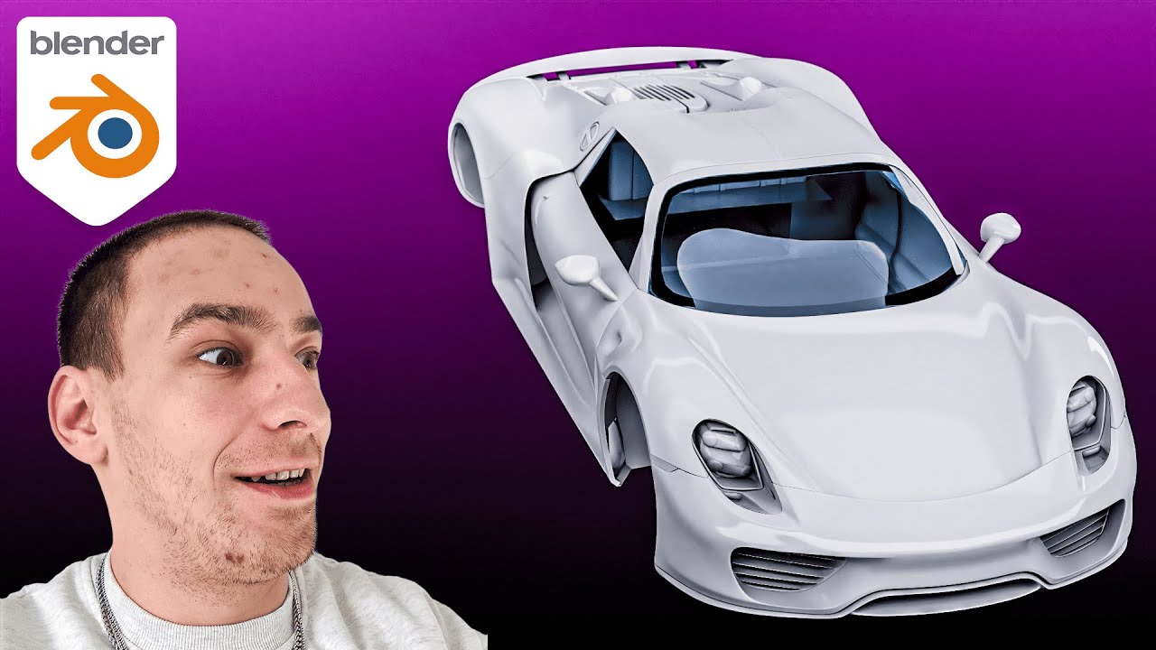 Blender car modeling [Tutorial part 11]