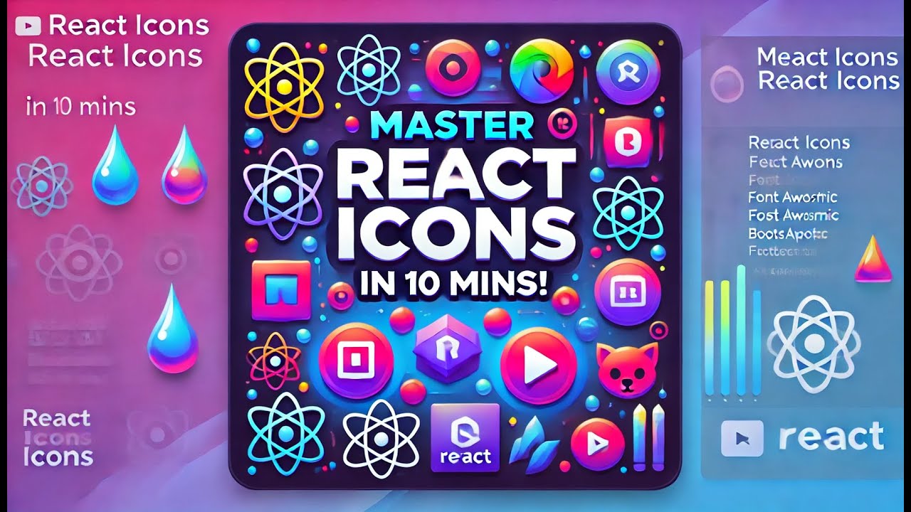 Ultimate React Icons Tutorial: Font Awesome, Bootstrap, Feather & More Simplified!