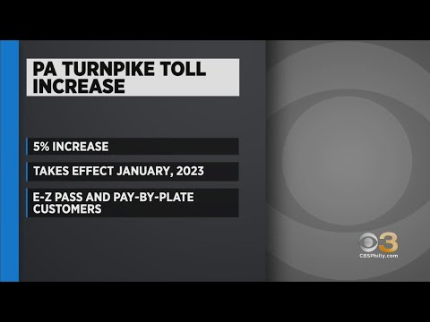Pennsylvania Turnpike Tolls Increasing Next Year