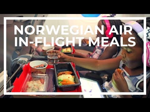 Norwegian Air In Flight Meals Review - How Good Is The Food On Norwegian Flights?