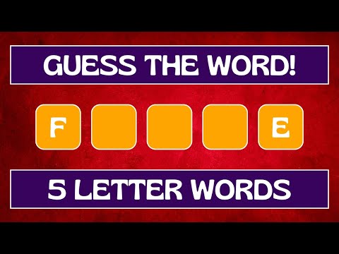 🔠 Unscramble These 5-Letter Words! Can You Get Them All Right? 🧠