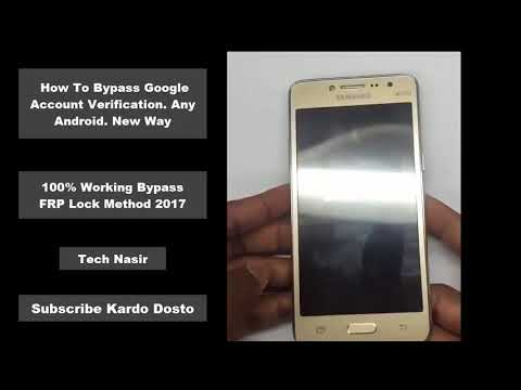 Bypass Google account 2017