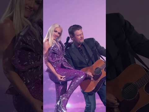 Date night with @gwenstefani at the #ACMawards.. #purpleirises #countrymusic