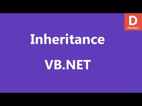 Learn VB Net Inheritance - Mind Luster