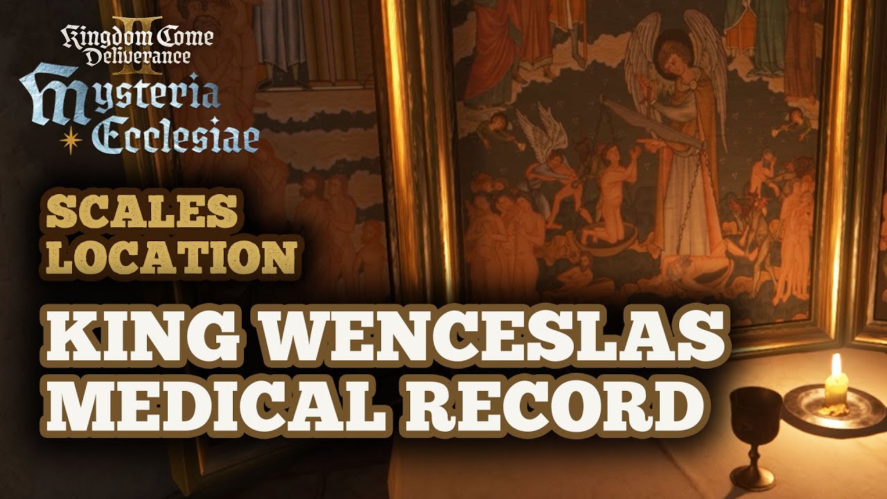 Scales Location in Kingdom Come Deliverance 2 - How to Find & Forge King Wenceslas's Medical Records