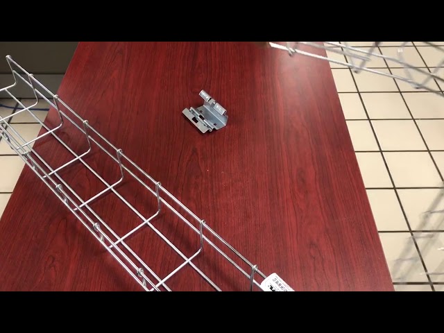 SYSCOM: MG-51-111EZ-CHAROFIL - Clip Recto Automático para unir tramos de charola, con acabado ...