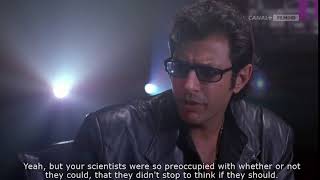 Jurassic Park - They didn't stop to see if they should