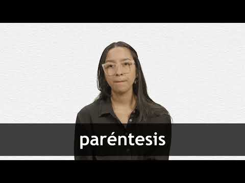 English Translation of “PARÉNTESIS” | Collins Spanish-English Dictionary
