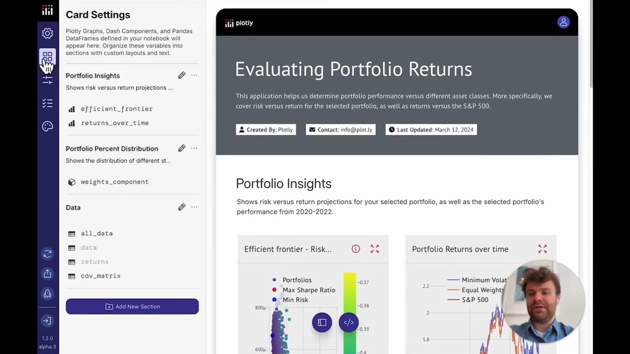 Go from Jupyter Notebook to Python data app FAST with Plotly App Studio