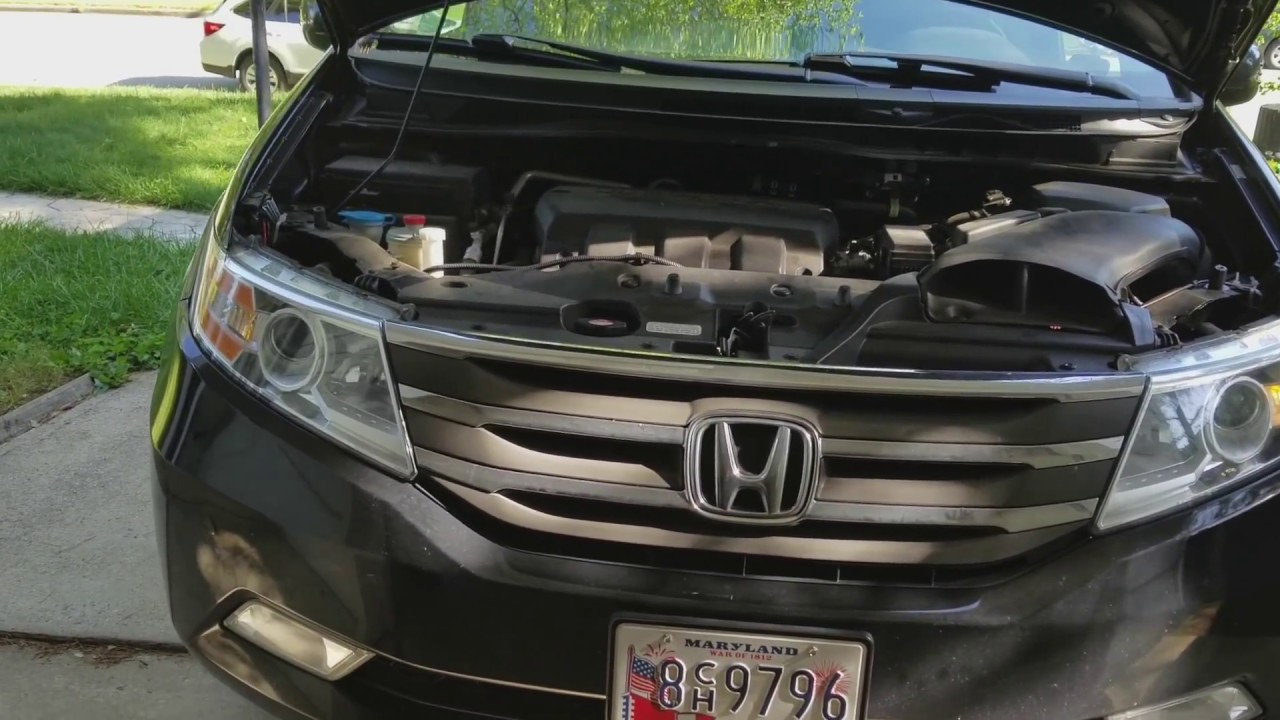 2011 - 2017 Honda Odyssey PCV valve replacement (4th gen)