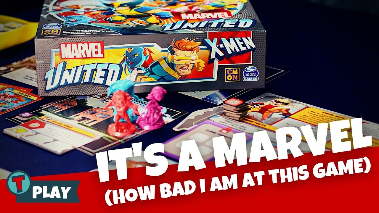 Marvel United X-Men Board Game | Playthrough | Learn to Play | Totally Tabled