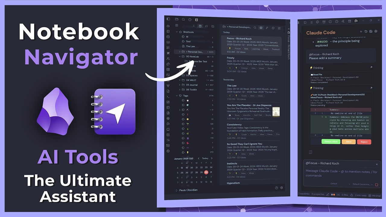 Claude Code from the Sidebar - Share & showcase - Obsidian Forum