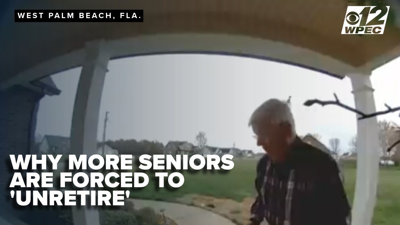 Why more seniors are being forced to 'unretire'