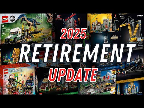 UPDATE: EVERY Lego Set RETIRING In 2025 I 300+ Sets