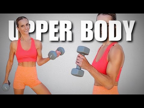 20 MIN ARM WORKOUT WITH DUMBBELLS AT HOME | Lose Fat & Tone Up