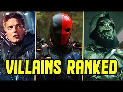 Arrow Main Villains RANKED!