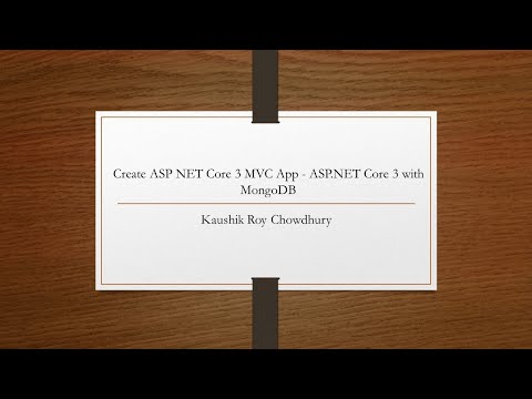 Learn Create ASP NET Core 3 MVC App ASP NET Core 3 with MongoDB - Mind Luster
