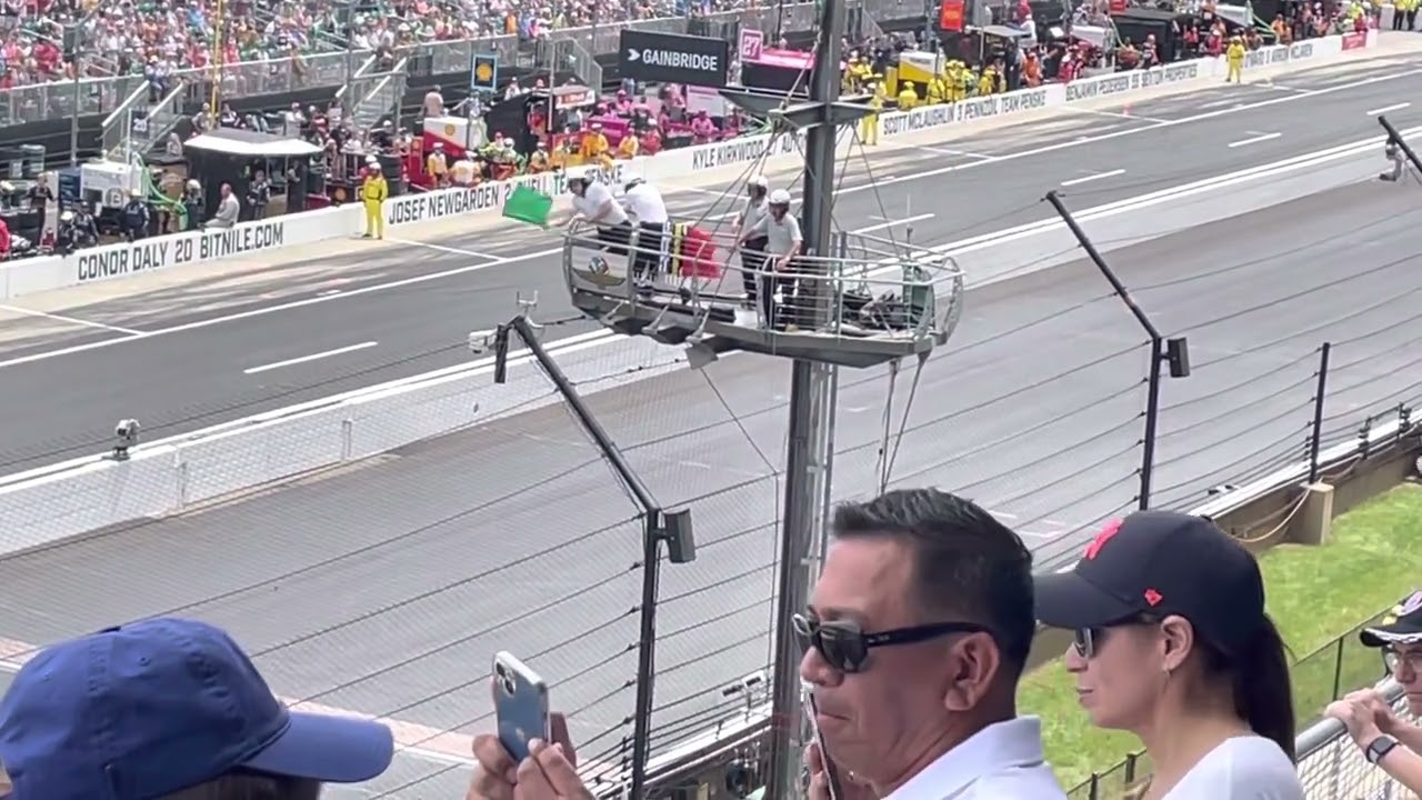 2023 Indy 500, Restart at lap 100, Paddock Penthouse