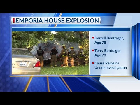 Police identify couple killed in Emporia house explosion