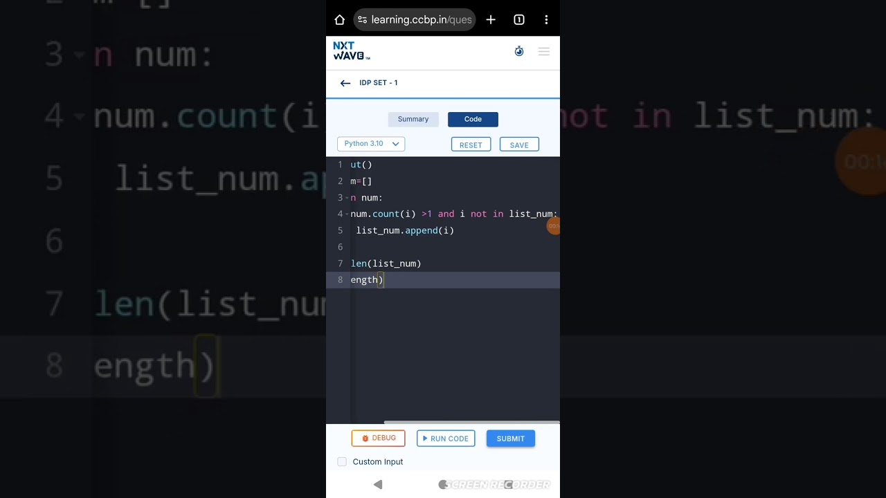 Repeated Digits using python CCBP Nxtwave #coding #nxtwaveccbp4 #python #programming #pythoncoding