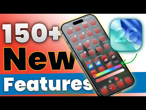 iOS 26 - 150+ New Features and Changes in iOS 26 For All iPhones (Every New Features)