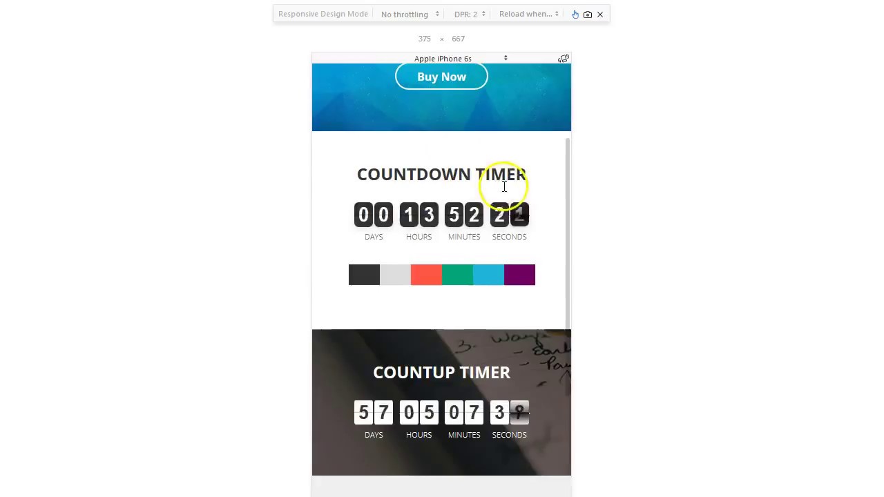 FlipTimer - jQuery Countdown Timer WordPress Plugin
