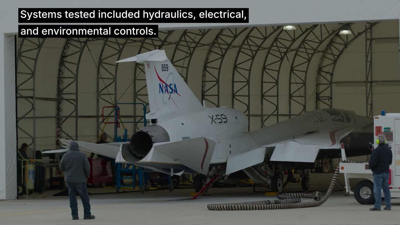 NASA Snaps the Throttle of Its X-59 Supersonic Demo Plane, First Flight ...
