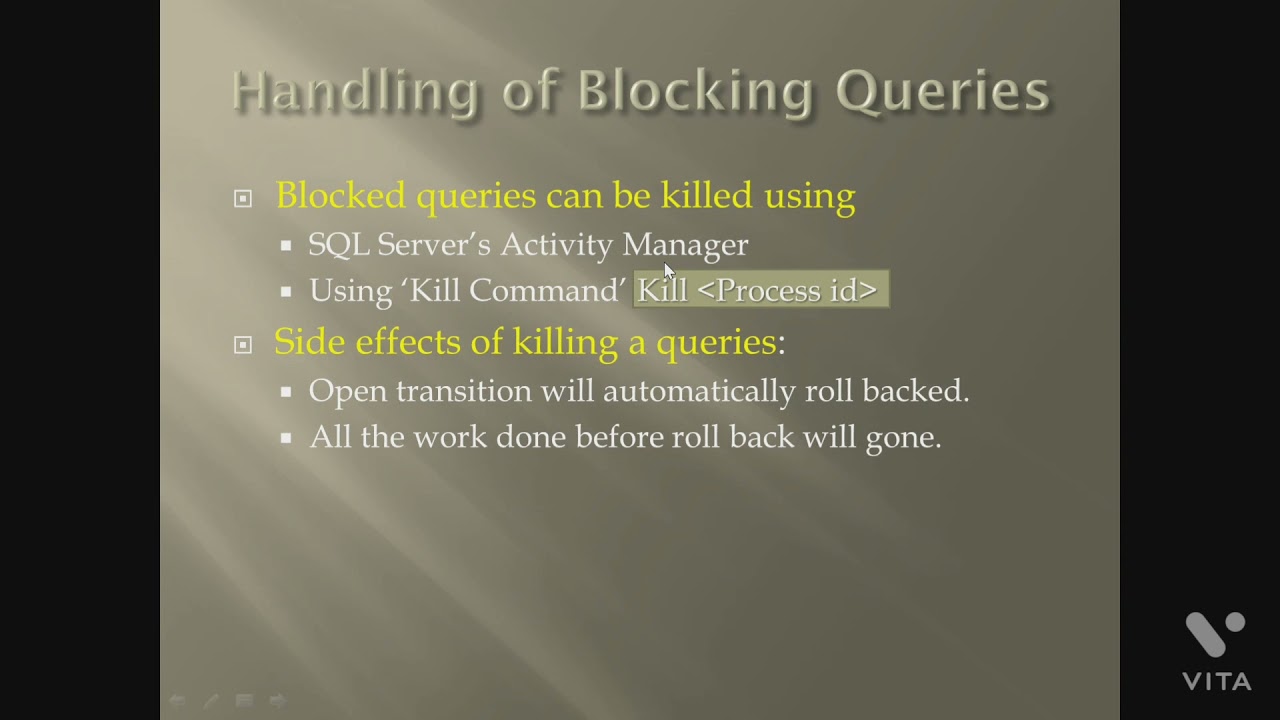 Useful SQL Server Queries - How to Find Blocked Queries.