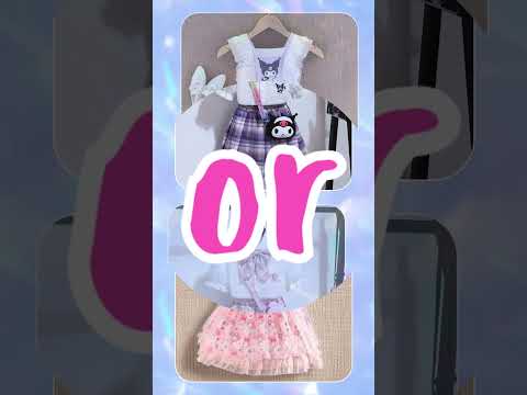 Kuromi vs my melody #sanrio #fypシ゚viral #bissmillahrame #kuromi #mymelody #fypviralシ #shorts