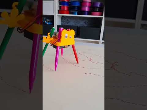 3D printed Drawing Robot 🤖