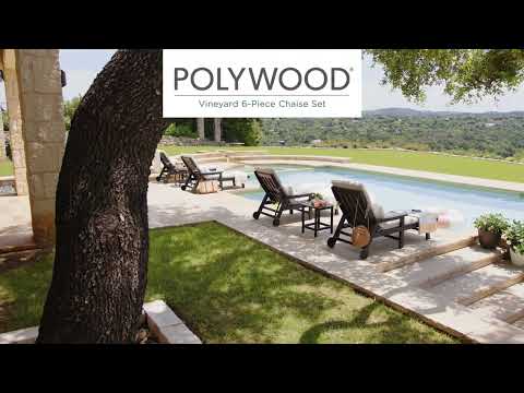 PWS2517-1: Vineyard 6-Piece Chaise Set