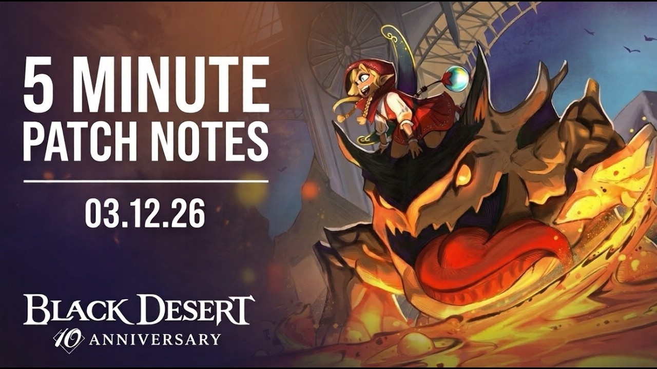 BDO 5 Minute Patch Notes | 03.12.26