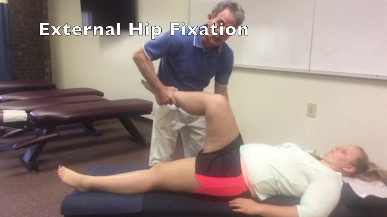 External hip fixation examination 2