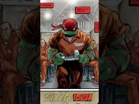 WHY Is Raphael In San Quentin? #tmnt #raphael #idw #comicbooks #shorts #sixxgoblin